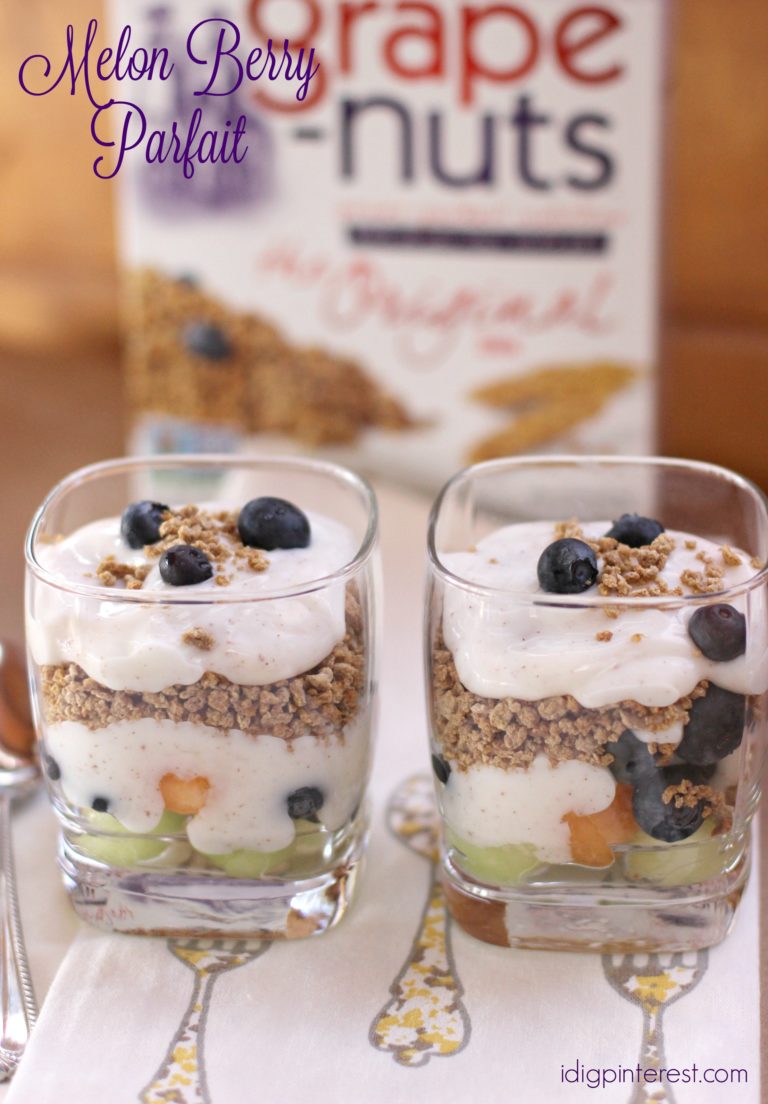 Melon Berry Parfait - I Dig Pinterest