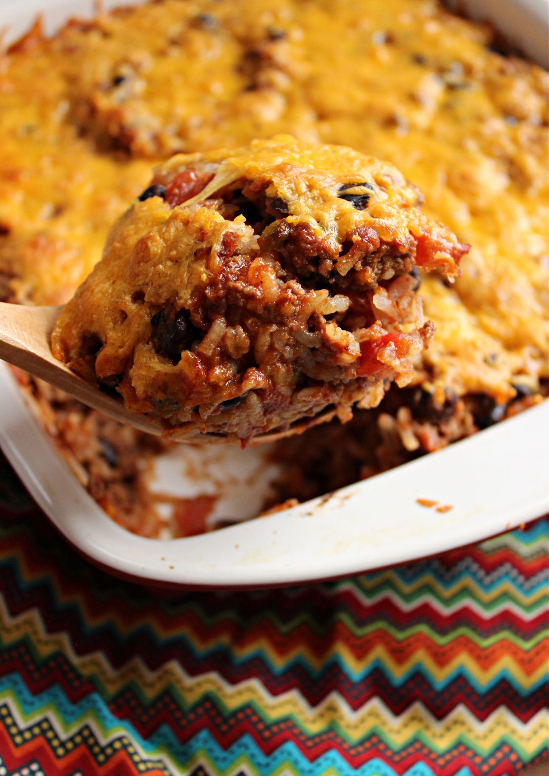 Taco Rice Casserole - I Dig Pinterest