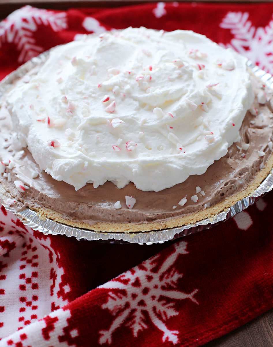 Hot Chocolate Pie - I Dig Pinterest